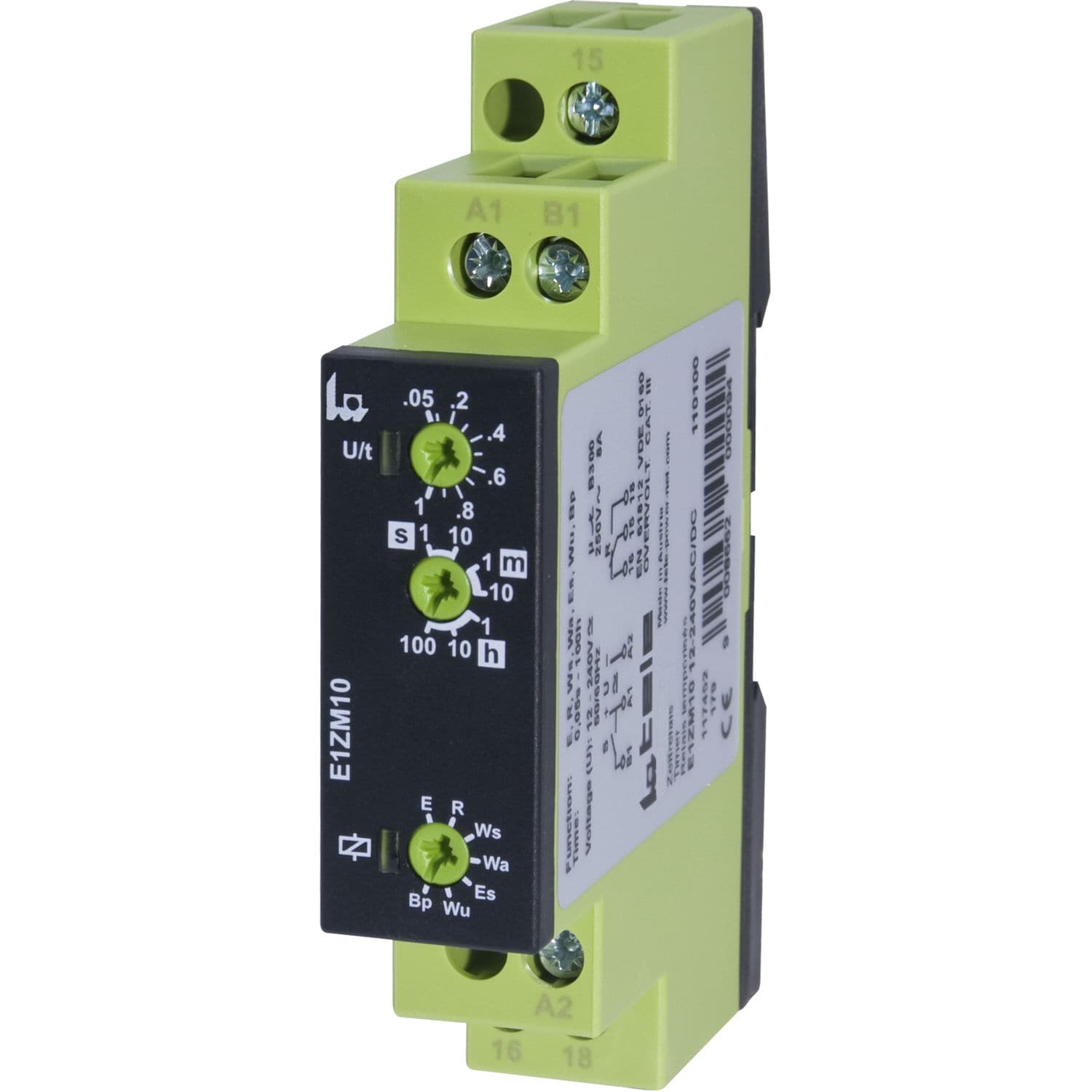 Elektronischer Timer - E1ZM10 12-240V AC/DC - TELE Haase Steuergeraete ...