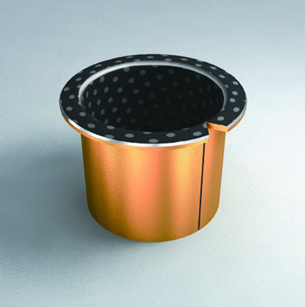 Stahl-Gleitlager - IB023 - IDEAL BEARING INC. - PTFE / Sinterbronze ...