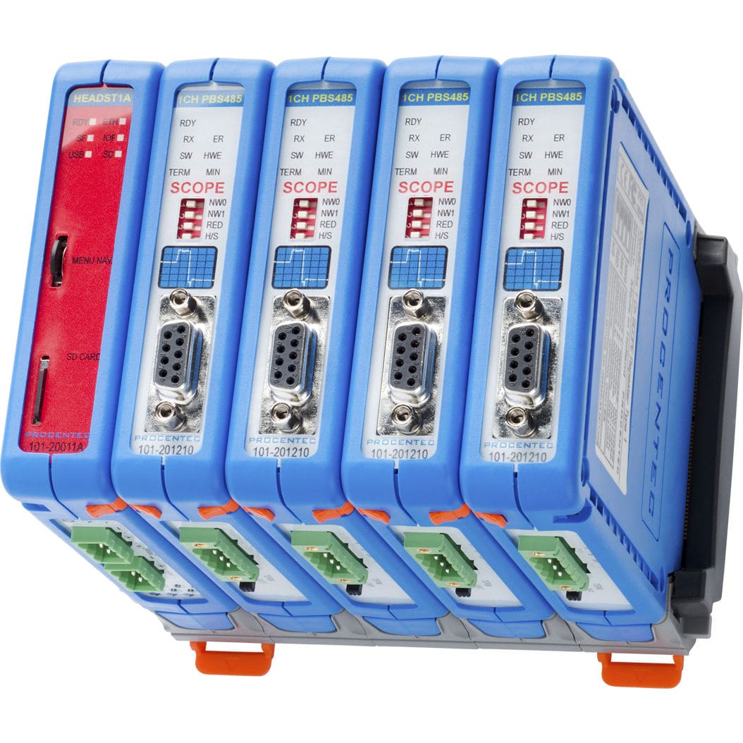 RS-485-Repeater - 101-201210 - PROCENTEC - PROFIBUS / Glasfaser