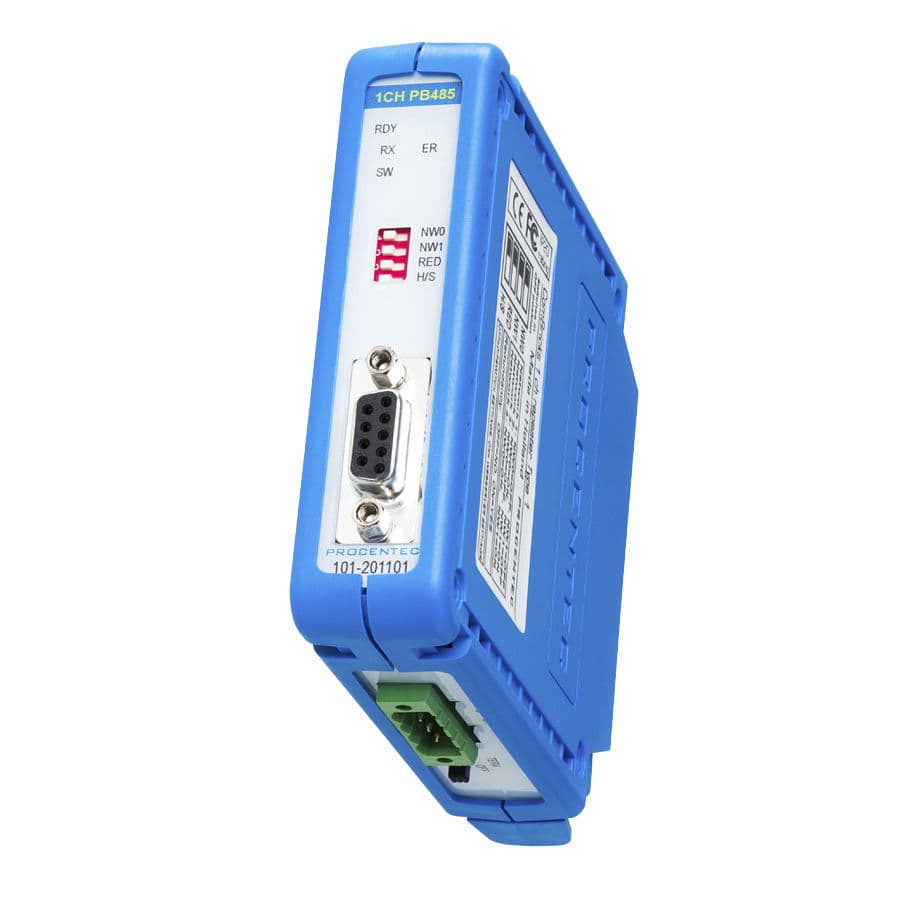 RS-485-Repeater - 101-201101 - PROCENTEC - PROFIBUS