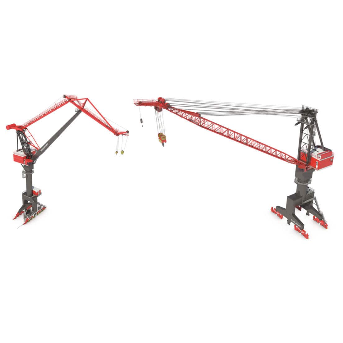 Auslegerkran - Konecranes - mobil / für Baustelle / für Materialumschlag