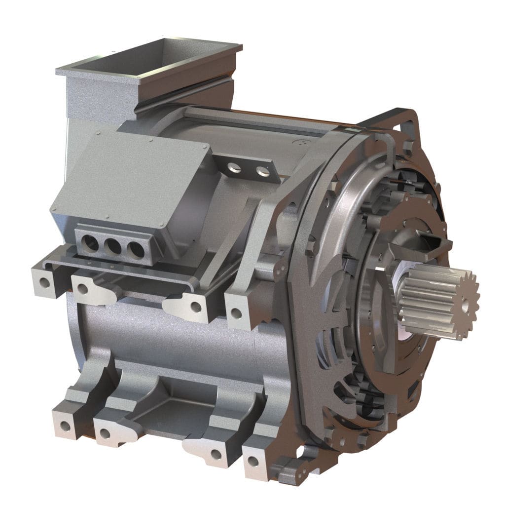 AC-Motor - JD160A - CRRC ZHUZHOU ELECTRIC CO., LTD - Asynchron / 1000 V ...