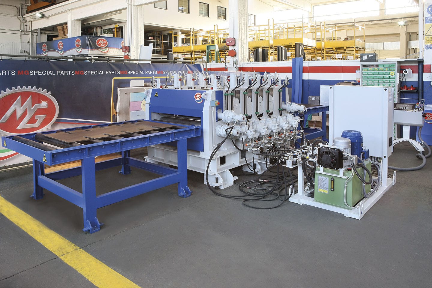 Richtmaschine für Blech - SP1020 - MG S.R.L.