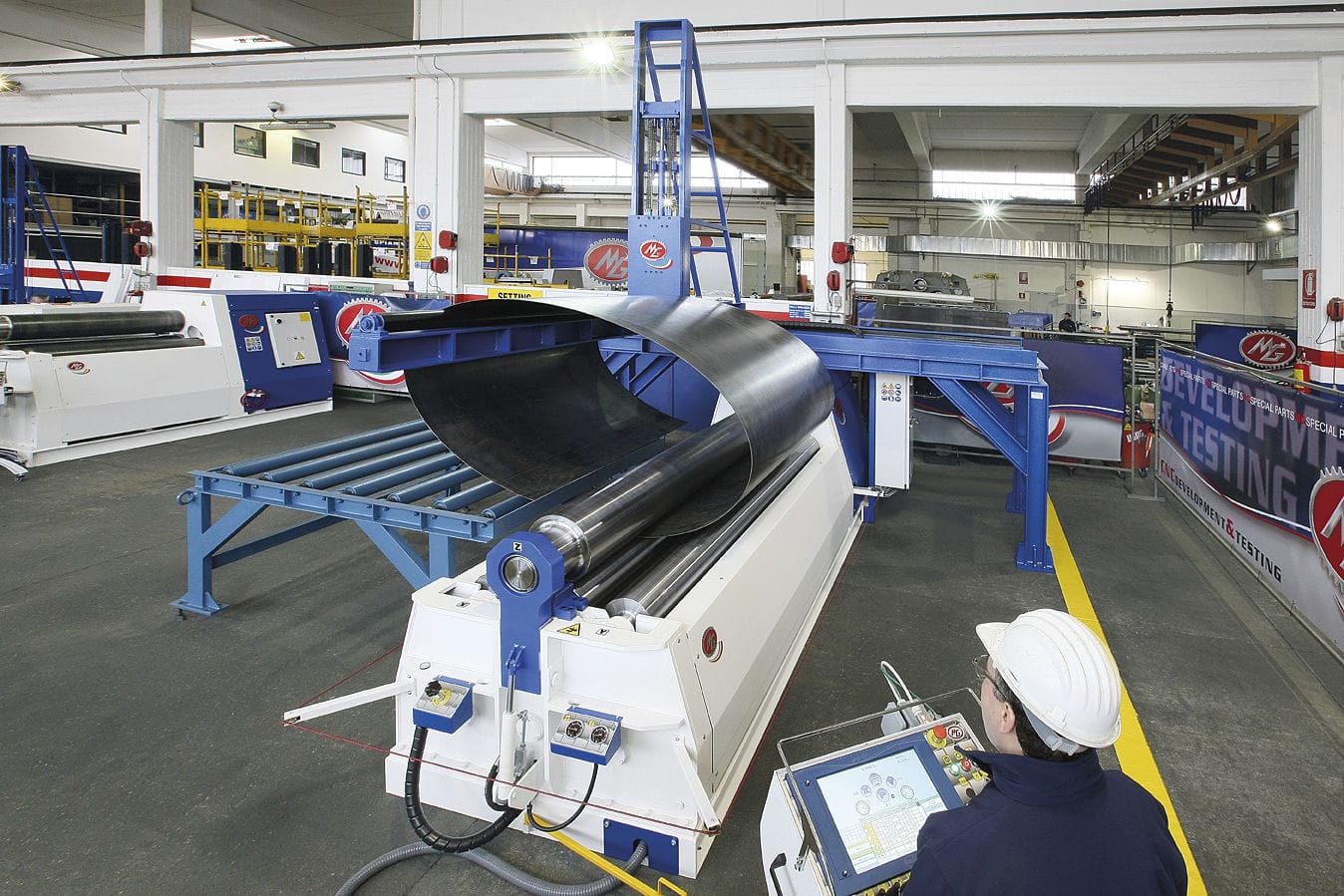 4-Walzen-Rundbiegemaschine - M-ME-ML - MG S.R.L. - hydraulisch / CNC