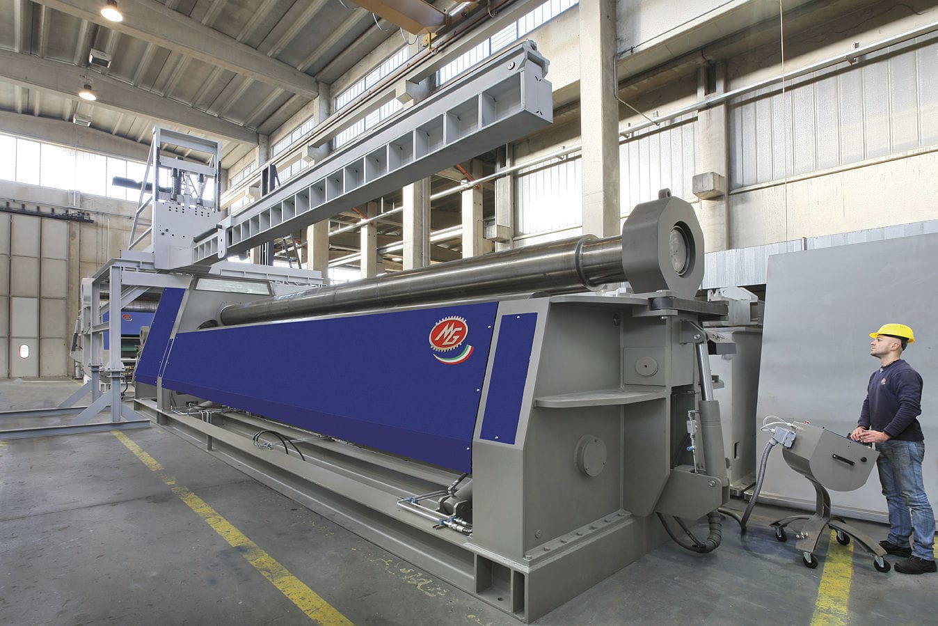 4-Walzen-Rundbiegemaschine - ML2520C/SCR - MG S.R.L. - hydraulisch / CNC