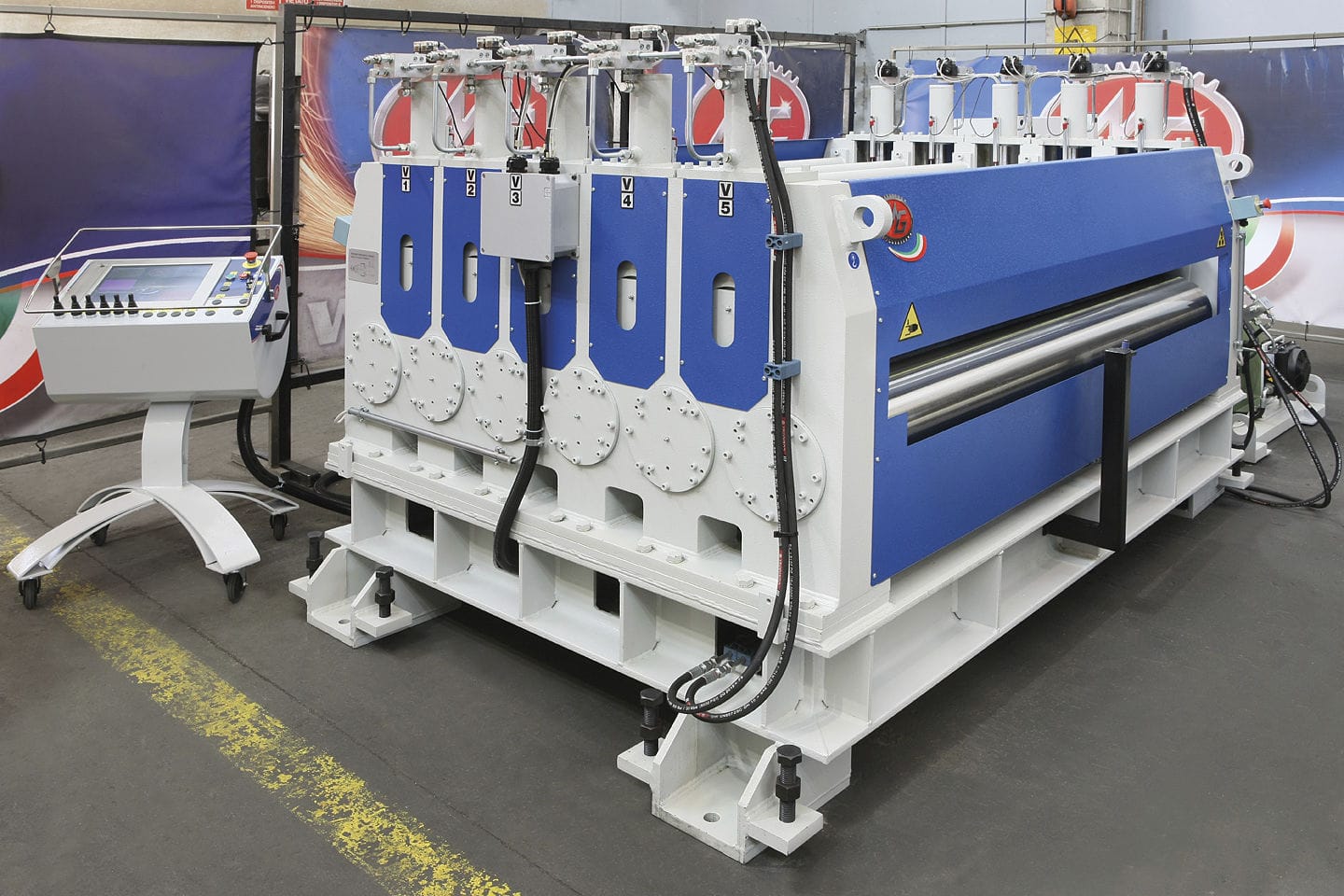 Richtmaschine für Blech - SP2014 - MG S.R.L. - hydraulisch