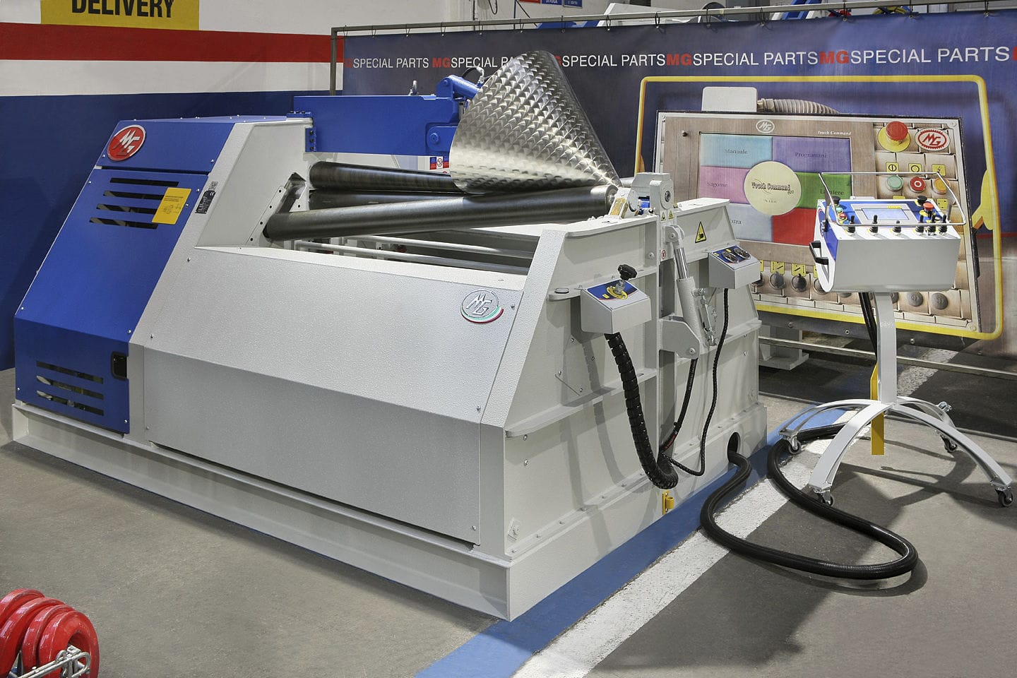 4-Walzen-Rundbiegemaschine - ML1504P/CR - MG S.R.L. - hydraulisch / konisch / CNC