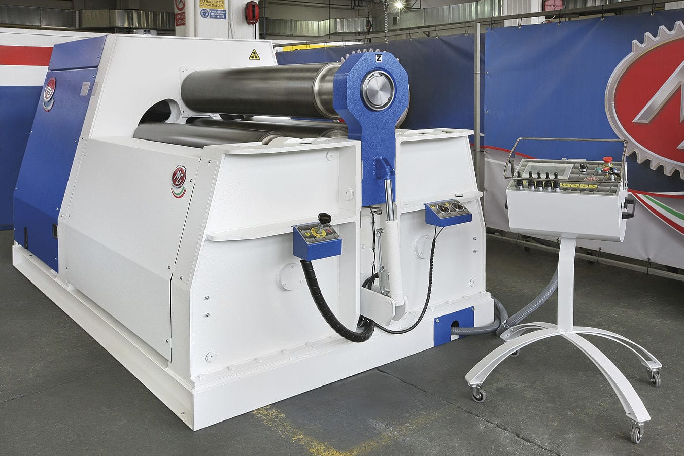 4-Walzen-Rundbiegemaschine - M1530D - MG S.R.L. - hydraulisch / zur Tankherstellung / CNC