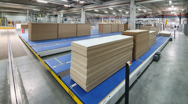 Bandförderer - MINDA Industrieanlagen GmbH - horizontal / Lager