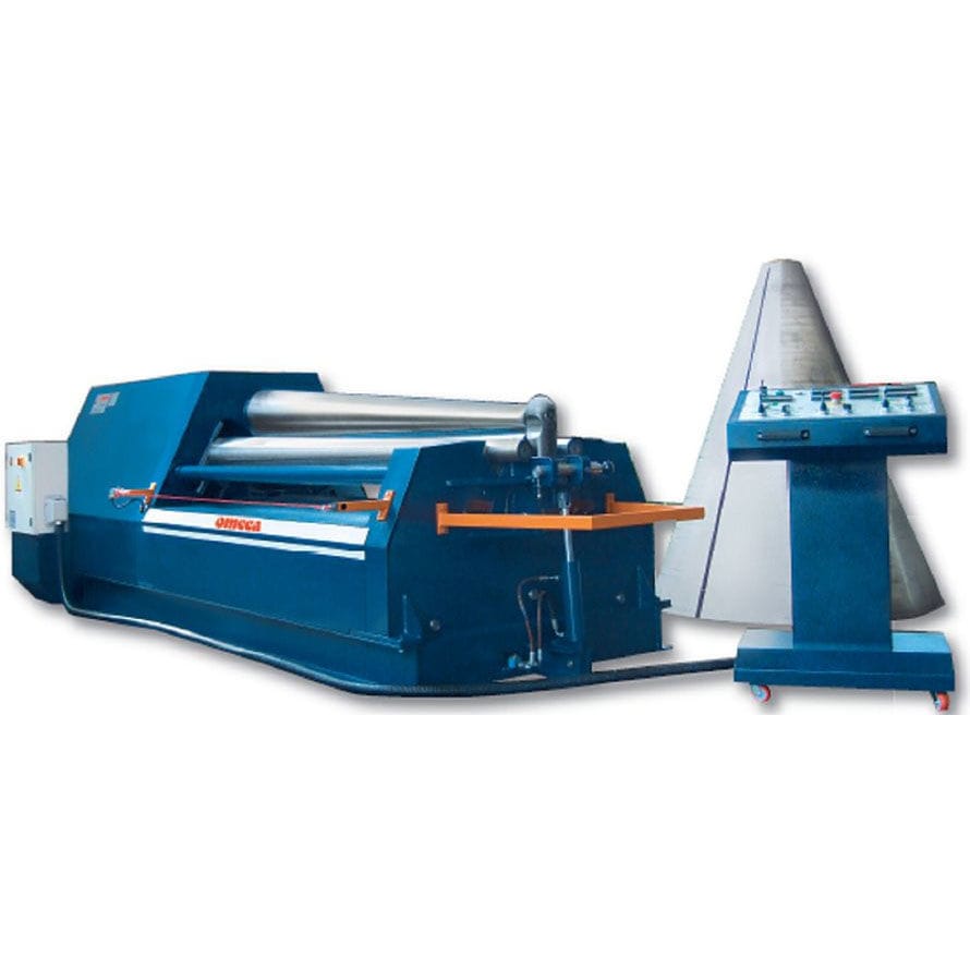 4-Walzen-Rundbiegemaschine - HTDS K series - Omcca S.R.L. - hydraulisch / konisch / mit ...