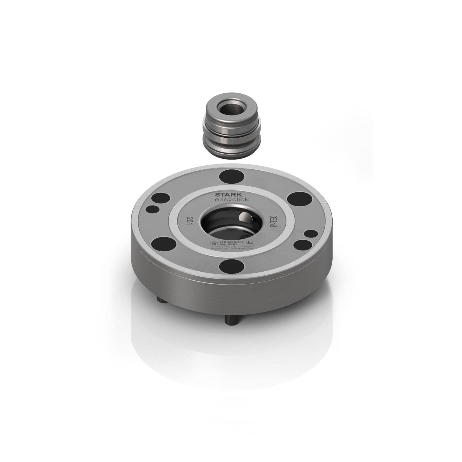 Stahl-Nullpunktspannsystem - STARK.easyclick - Römheld GmbH Friedrichshütte - mechanisch ...