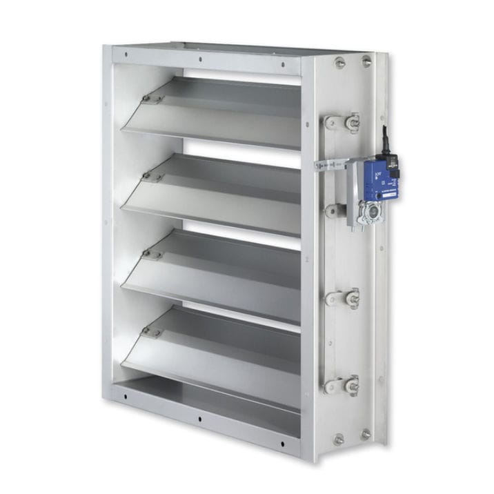 Durchflussbegrenzungs-Luftklappe - JZ-LL-AL - TROX - Druckregel ...