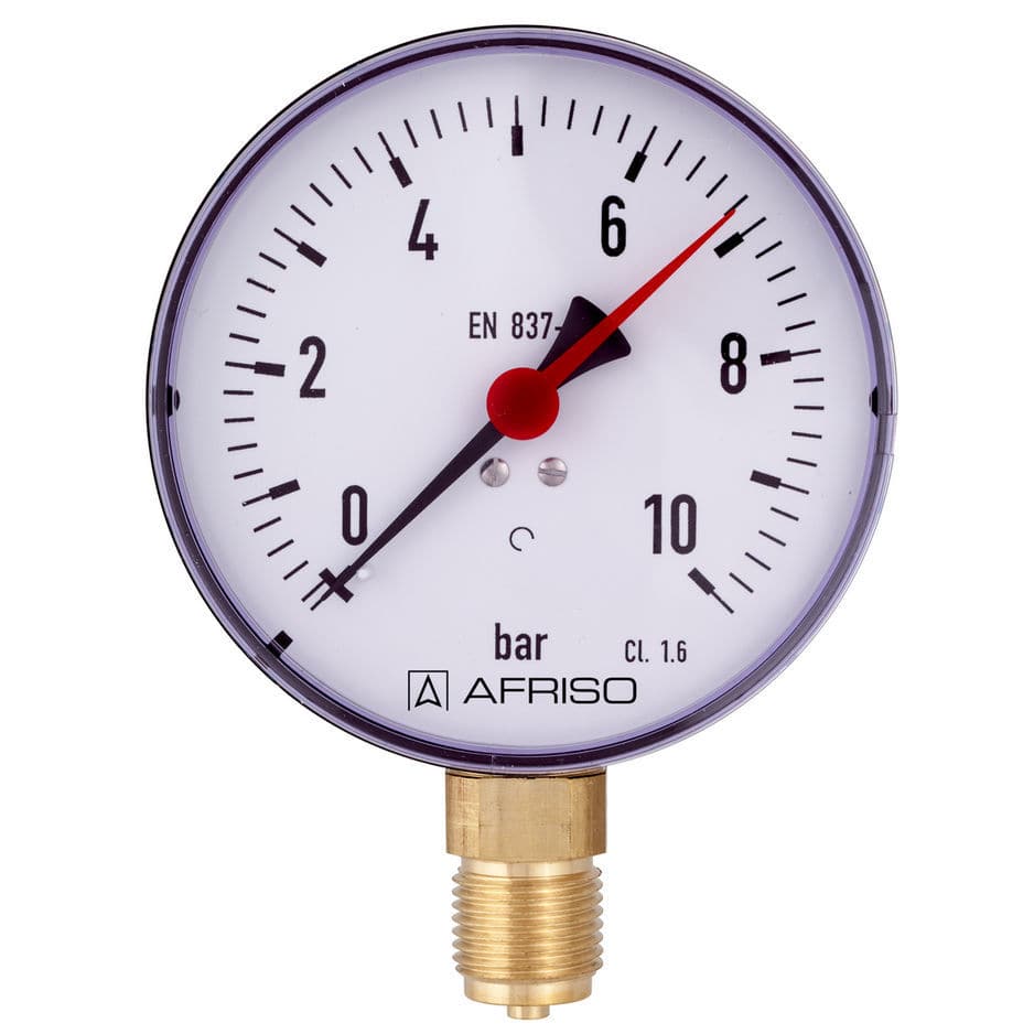 Manometer mit Zifferblatt-Anzeige - RF40 D201 - AFRISO-EURO-INDEX - G 1 ...