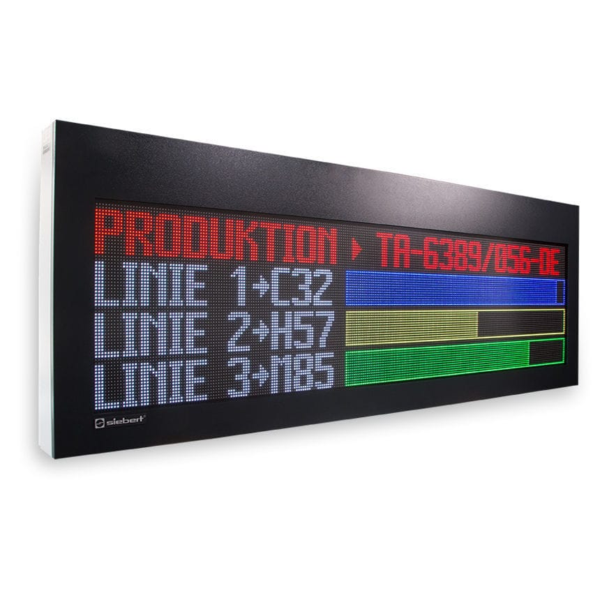 LED-Display - XC50 series - Siebert Industrieelektronik GmbH ...