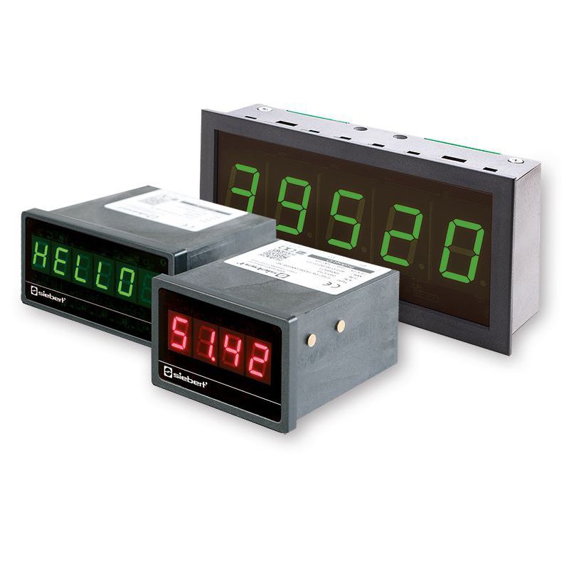 LED-Display - S102 series - Siebert Industrieelektronik GmbH - digital ...