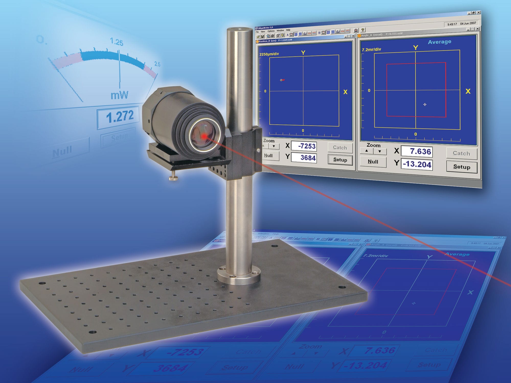 Laserstrahlstabilisierer - AlignMeter LA - Duma Optronics