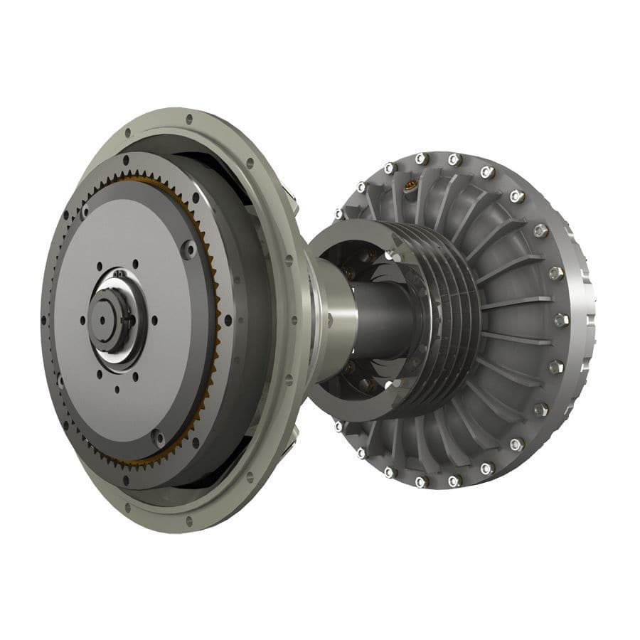 Hydrodynamische Kupplung - HF + KSDF OR KRU - Transfluid - für Kraftübertragungen / Trocken