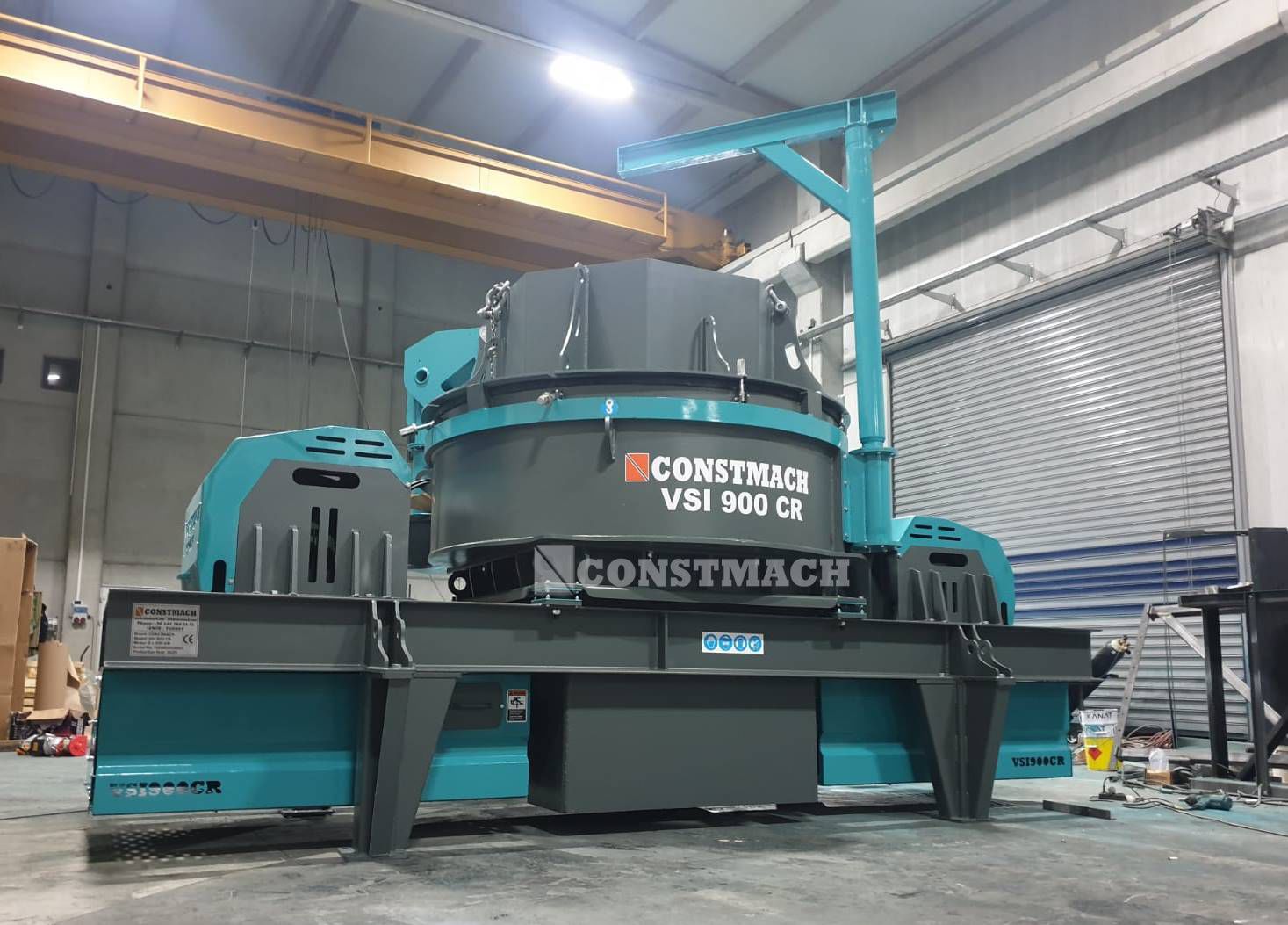 Brecher mit Vertikalachse - VSI 900 - CR - CONSTMACH Concrete Plants ...