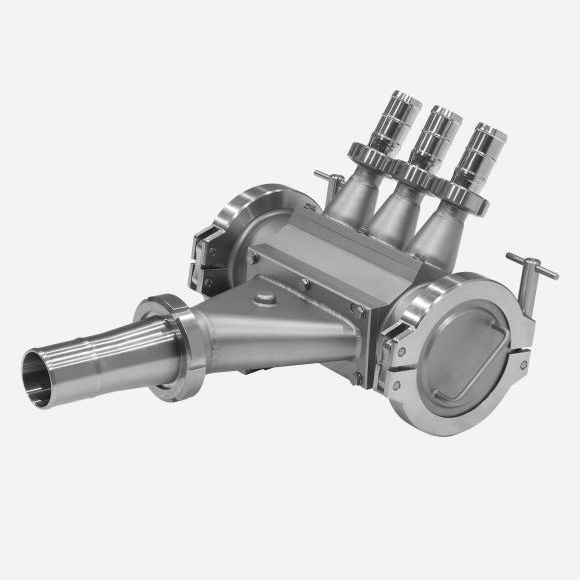 Mehrweg-Stromteiler - REX-Technologie GmbH & Co. KG - Edelstahl