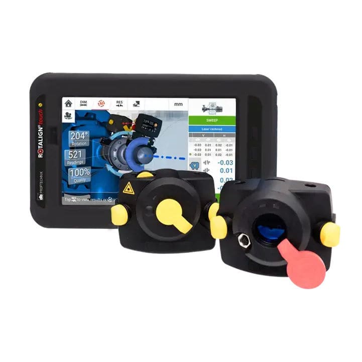 Laser-Ausrichtsystem - ROTALIGN Touch EX - PRÜFTECHNIK Alignment ...
