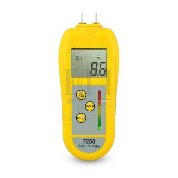 Baumaterial-Feuchtigkeitsmessgerät - 7250 - Electronic Temperature ...