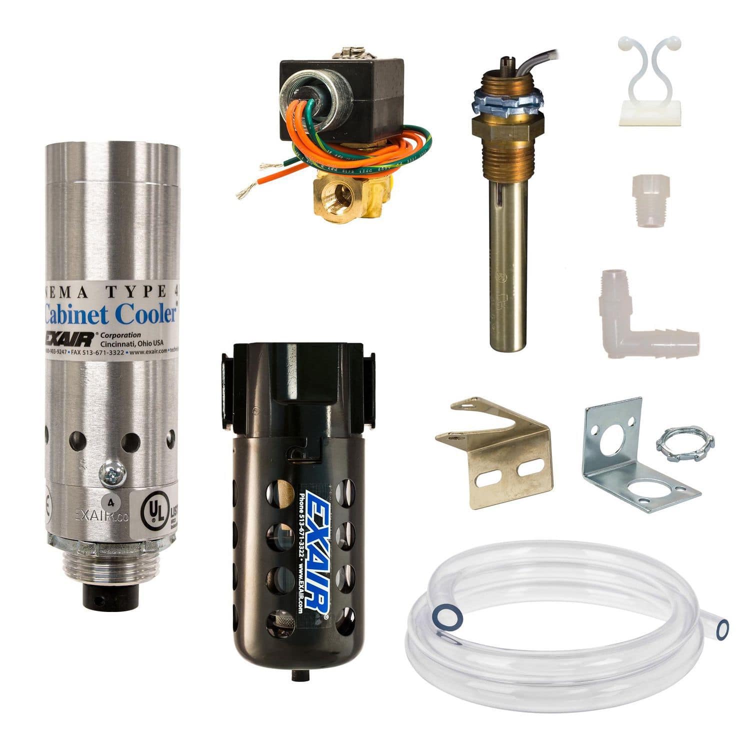 Kühler für Schaltschrank - 4840SS - EXAIR - Luft / für die ...