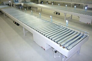 Rollenförderer - DAIFUKU - Stau