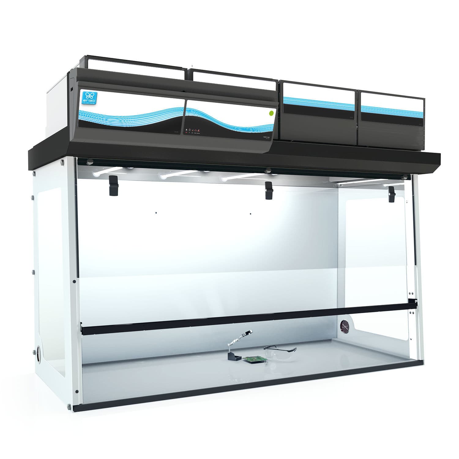 Reinluft--Laborabzug - 714 - Erlab - bodenstehend / mit HEPA-Filter