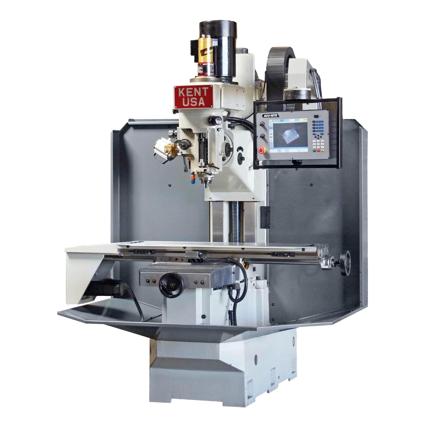 CNC-Fräsmaschine / 3-Achs - TW-32QI - Kent Industrial - vertikal / mit festem Tisch