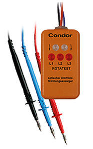 Phasenfolge-Tester - ROTATEST - Condor Pressure Control GmbH - Motor ...