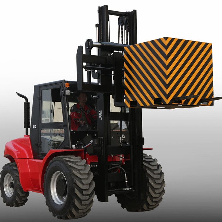 Diesel-Gabelstapler - 2WD - Royal - benzinbetrieben / Sitz / Industrie