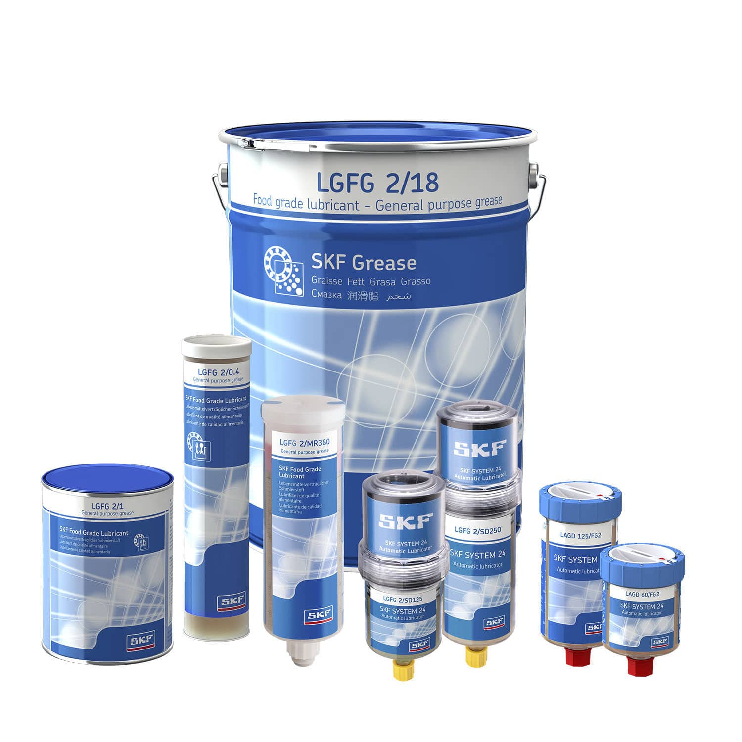Lebensmitteltaugliches Fett - LGFG 2 - SKF Maintenance,Lubrication and ...