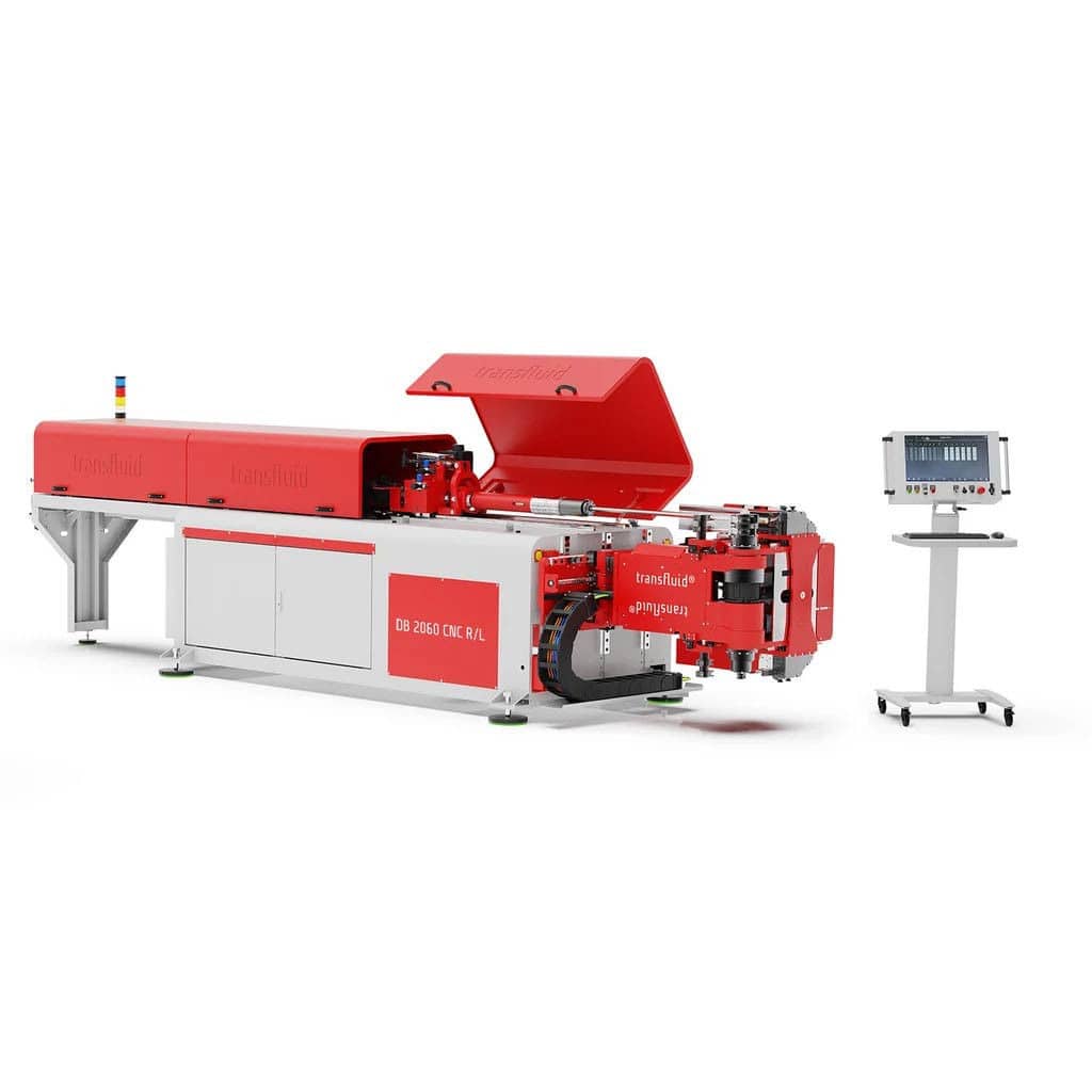 Elektrische Biegemaschine - DB 2060-CNC-R/L - transfluid® Maschinenbau ...