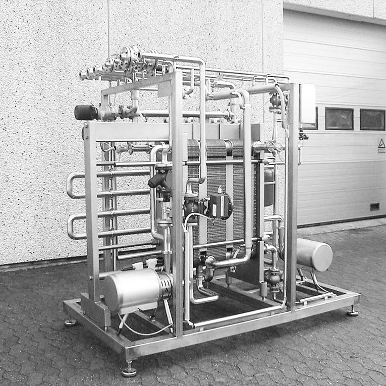 Pasteurisierer für Milchprodukte - GDP series - GD Process Design, LLC ...