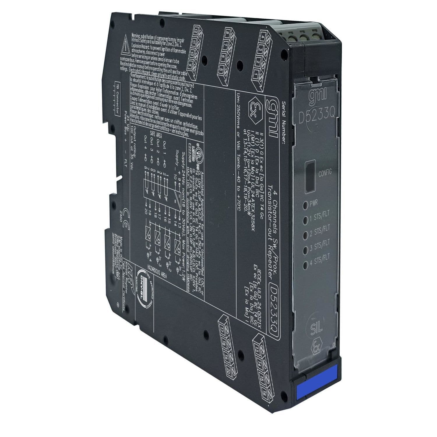 Strom-Repeater - D5233Q - GM International S.p.A. - ATEX
