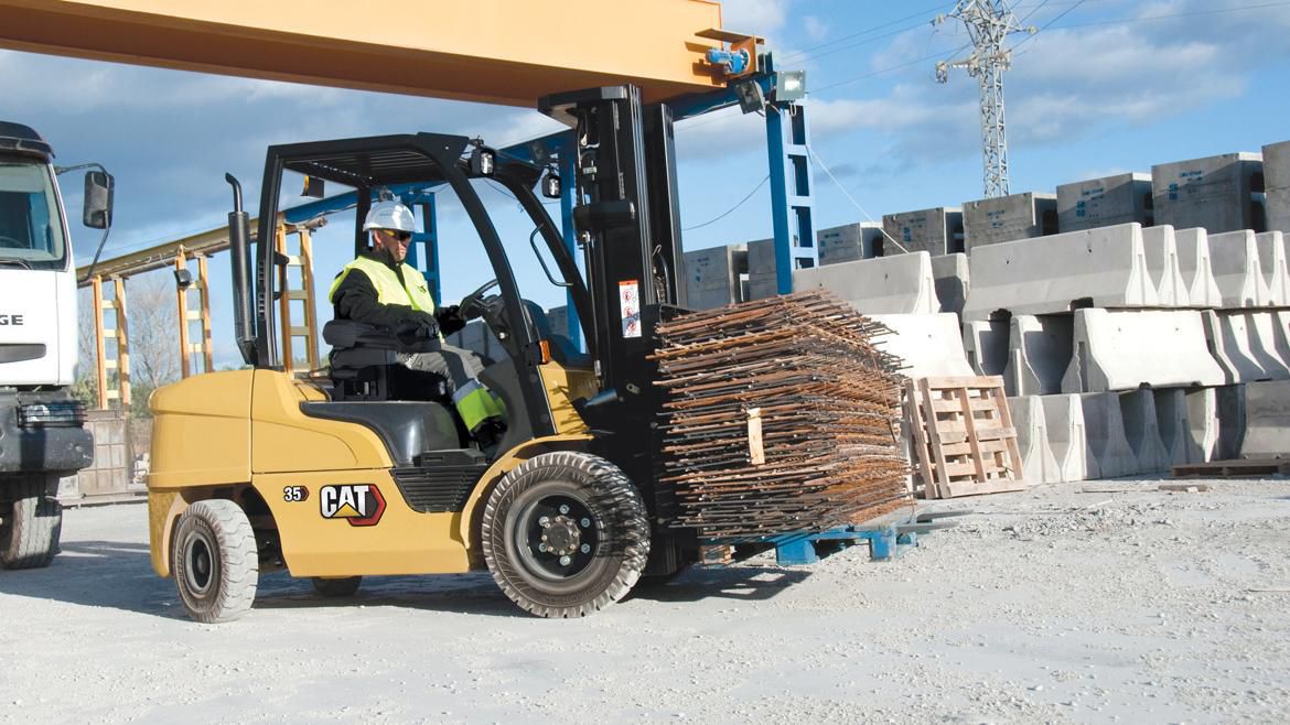 Diesel-Gabelstapler - DP series - Cat Lift Trucks - LPG / Sitz / Industrie