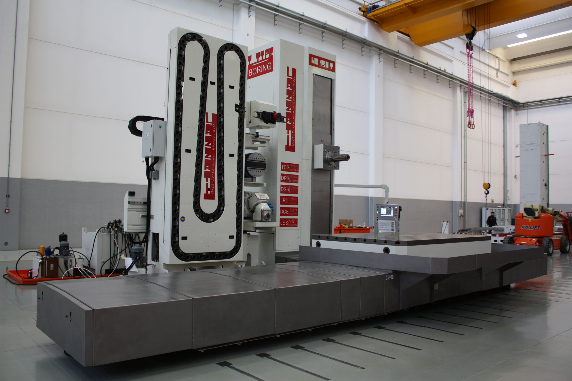 CNC-Bohrwerk - HB 150T - LAZZATI S.p.A. High Performance Boring Mills ...