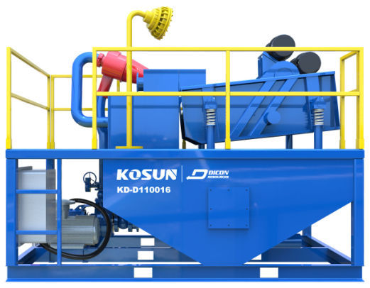 Klärschlamm-Abscheider - KD-100 - Kosun - Sand / Zyklon