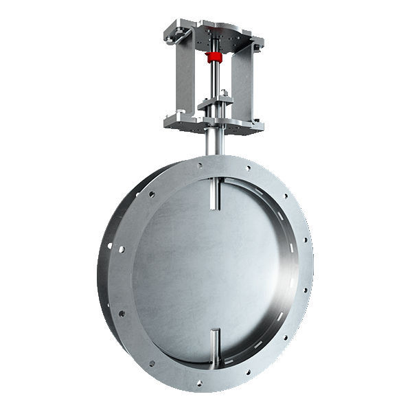 Absperrklappe - LDKF - Herberholz GmbH - pneumatisch gesteuert / mit ...