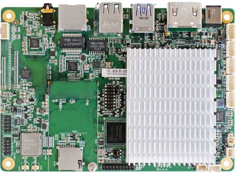 Single-Board-Computer / 3,5'' - SBE-3J01 - AICSYS Inc - PICMG 1.3 / Rockchip RK3399 SoC / Arm ...