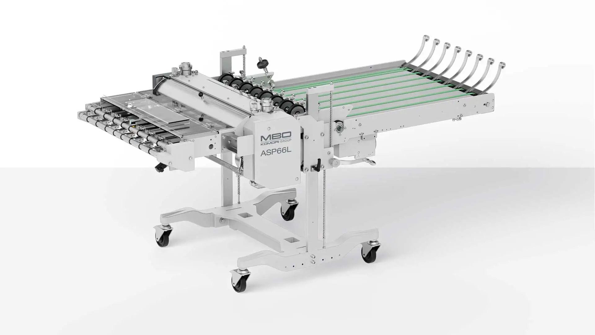 Stapel-Stapelmaschine - ASP66-L - MBO-folder - Papier / für mobile ...