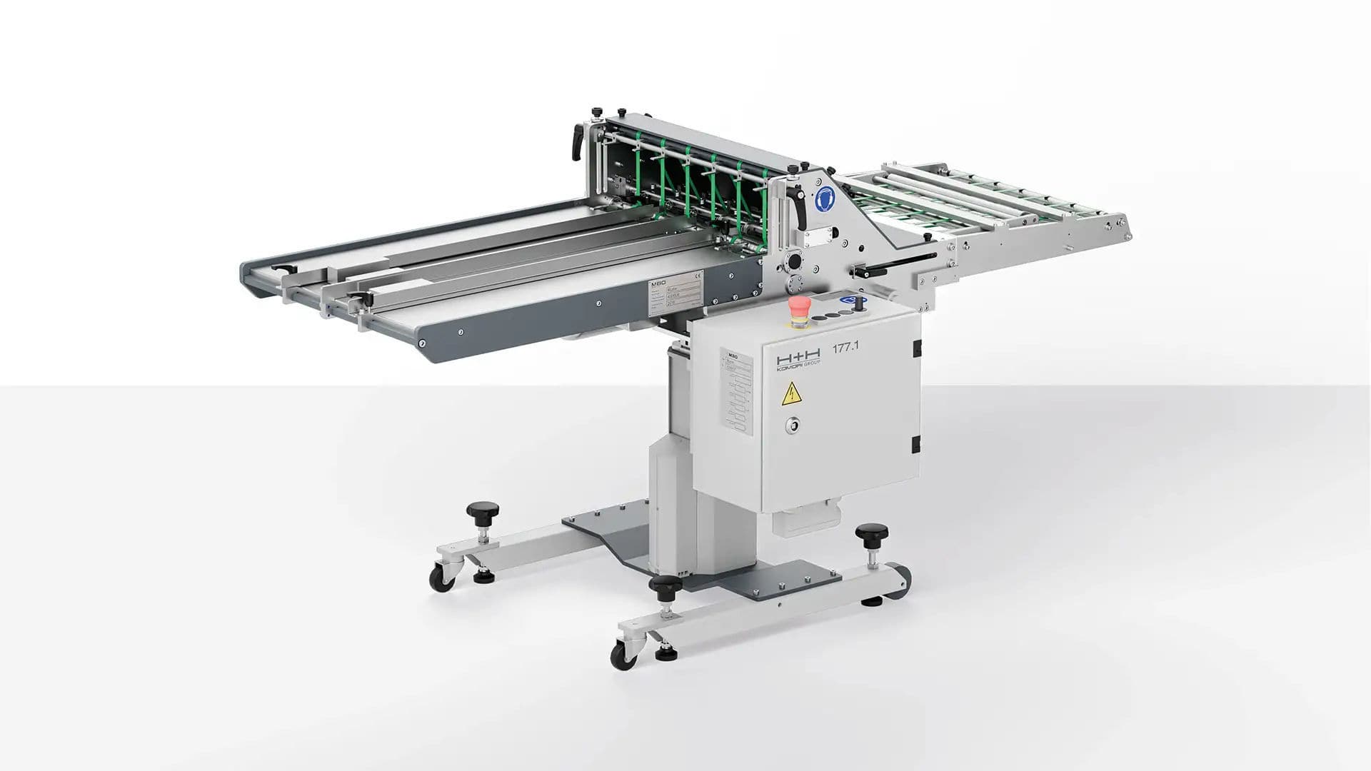 Papier-Stapelmaschine - 177.1 - MBO-folder - Industrie / automatisch ...