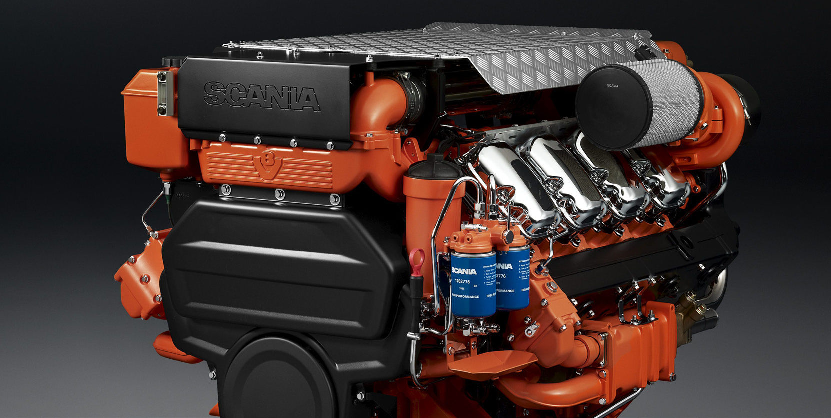 Dieselmotor - DI16 074M - SCANIA Industrial & Marine Engines - 8 ...