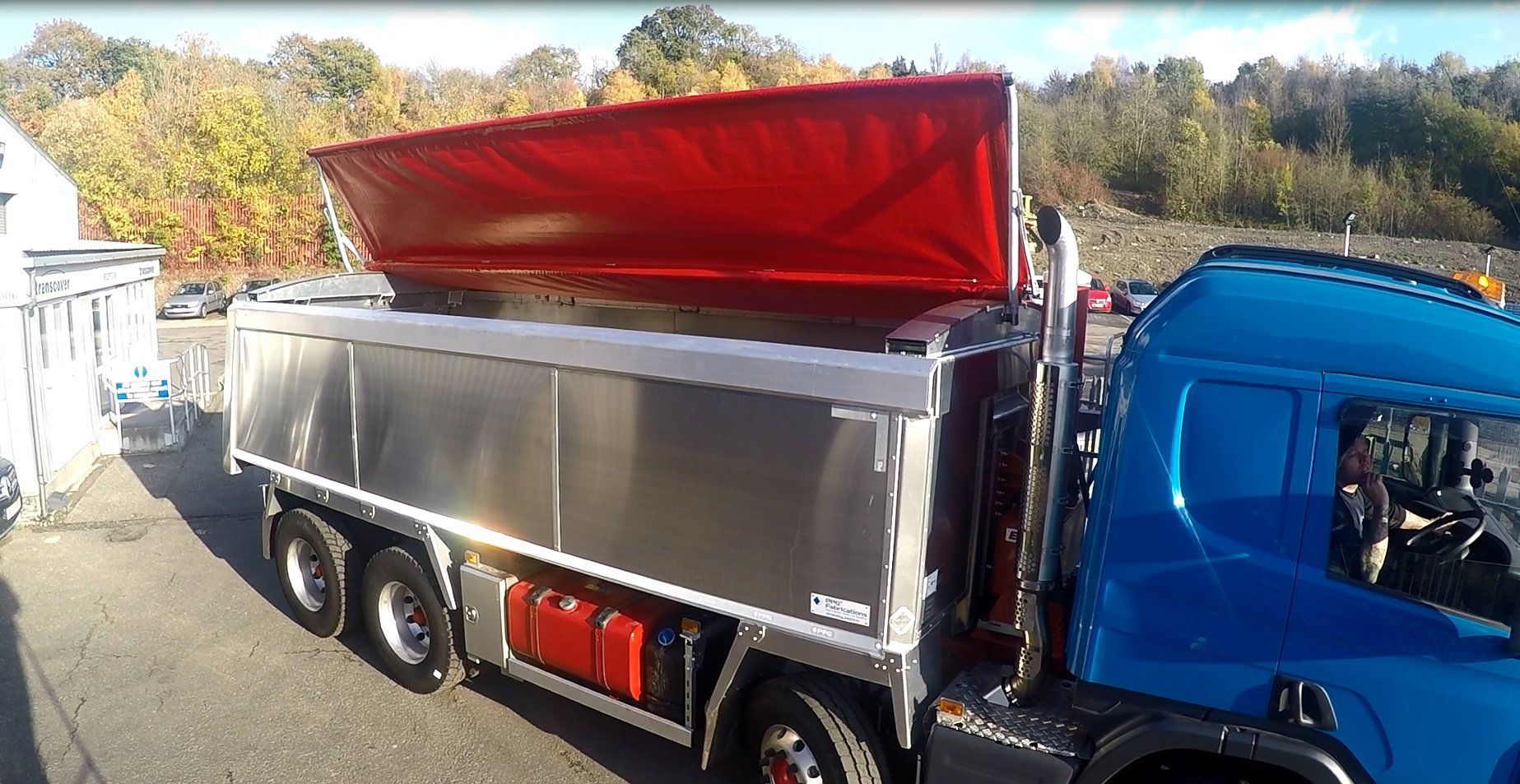 Elektrohydraulisches Abdecksystem - STS TIPPER - Transcover