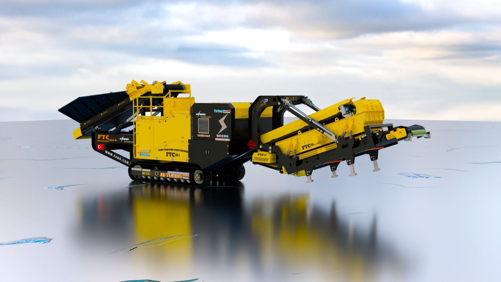 Mobiler Brecher - FTC-300S - Fabo Crushing Screening & Concrete Plants ...