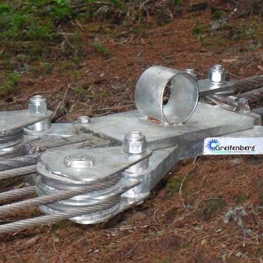 Stahl-Keilspanner - greifenberg teleferiche