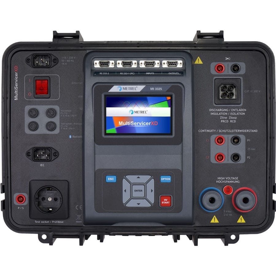 Spannungstester - MI 3325 MultiServicerXD - METREL - Durchgang ...