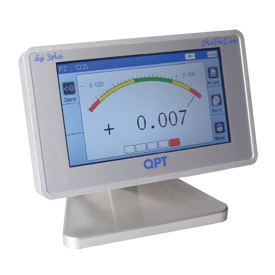 Digitaler Anzeiger - digi 3plus - QPT GmbH - kompakt / RS-232 / USB