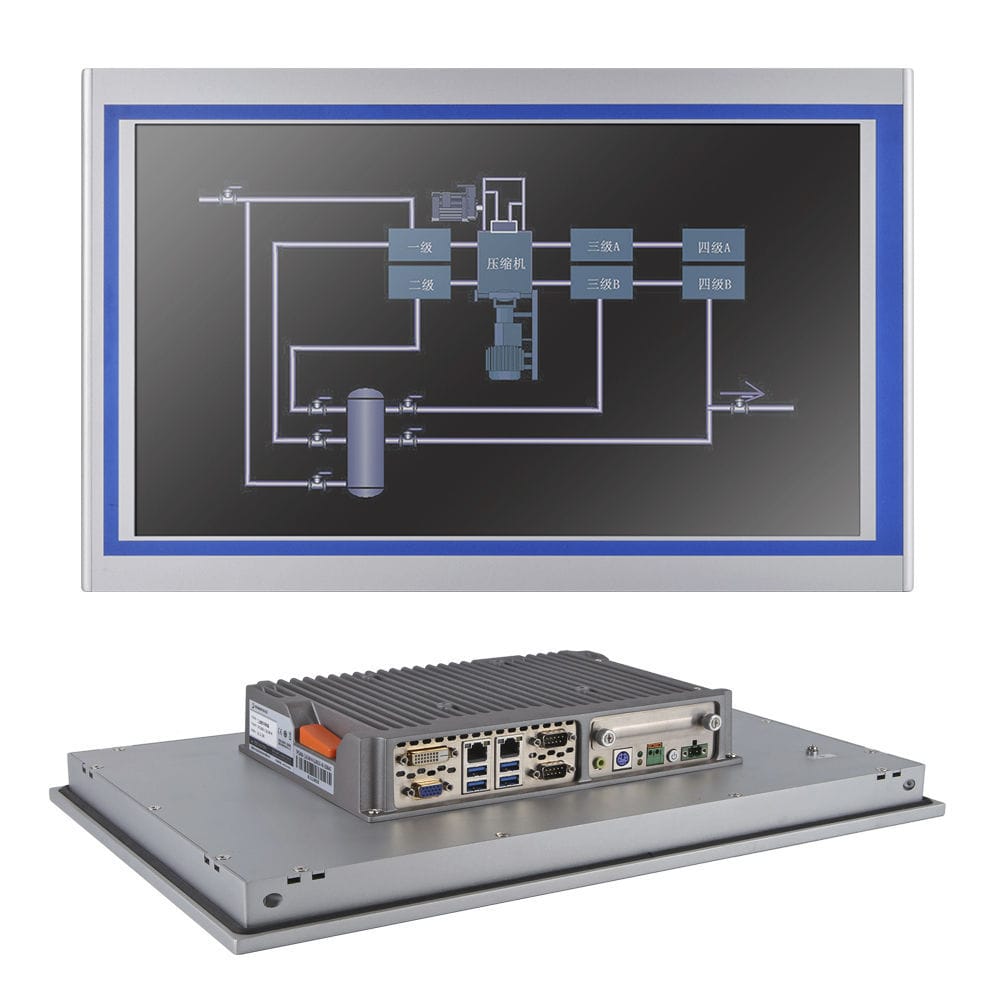 Panel-PC / LCD - TPC6000-AXXX3 Series - NODKA Automation Technology - mit resisitivem ...