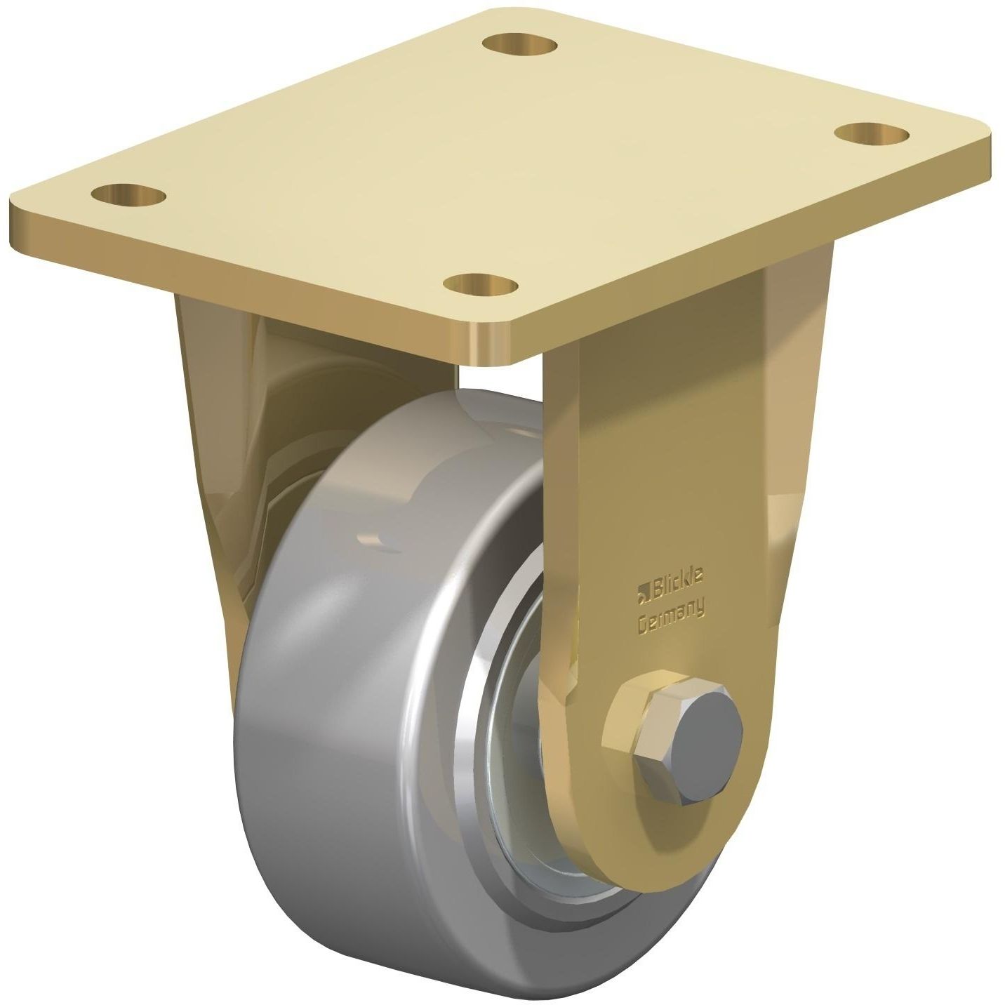 Bockrolle - BS-SVS series - Blickle Räder+Rollen GmbH u. Co. KG - mit ...